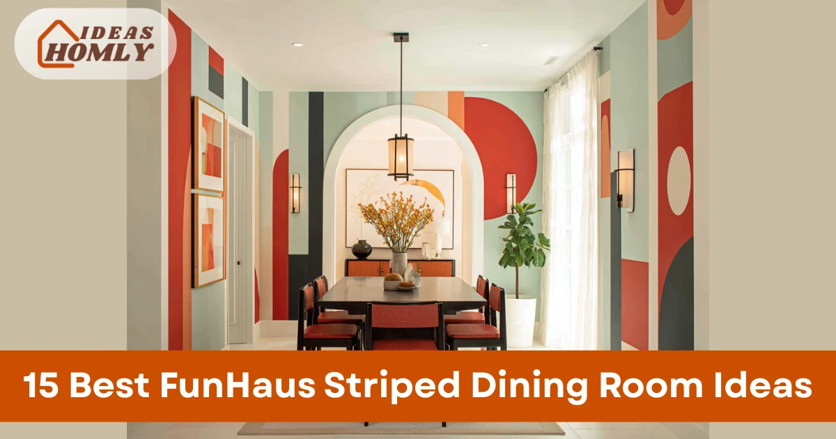 15 Best FunHaus Striped Dining Room Ideas Dopamine Guide
