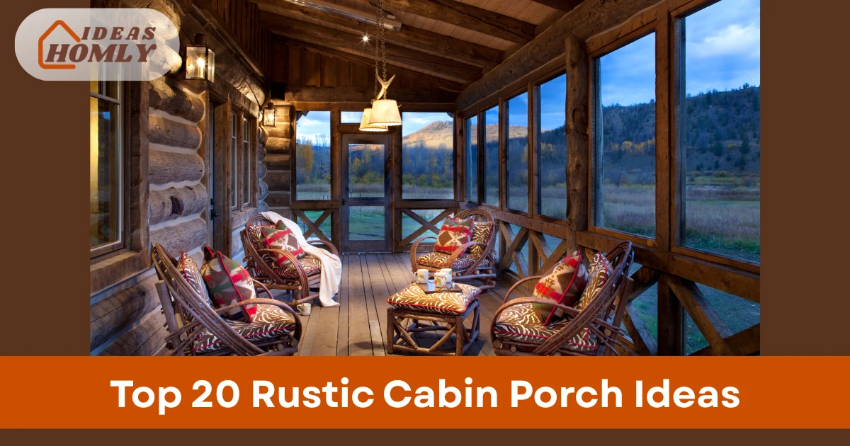 Top 20 Rustic Cabin Porch Ideas Cozy Mountain Lodge Guide 2026
